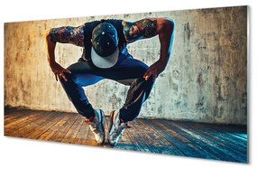 akrylový obraz Muž hip-hop 100x50 cm