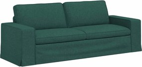 Set pohovek 2 ks Tmavě zelená textil 3407591