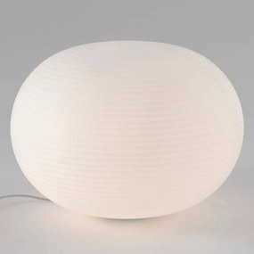 Fontana Arte Bianca - skleněná stolní lampa 50 cm