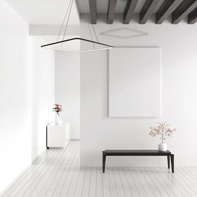 Závěsné LED svítidlo Nix, 1x LED 25w, 3000k, b