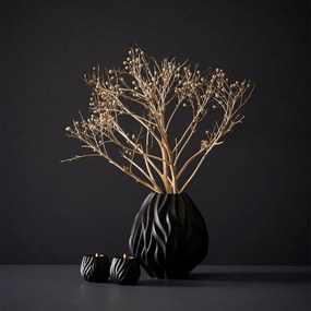 Morsø Stojánek na čajovou svíčku Flame (sada 2 ks) Black