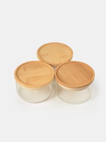 Sinsay - Nádoby na potraviny s víkem 3 pack - béžová