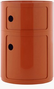 Designový odkládací stolek Componibili, 2 moduly, V 62 cm