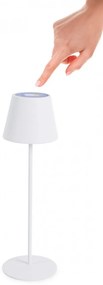 BIZZOTTO Zahradní stojací LED lampa ETNA bílá s možností změny barev 38 cm