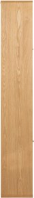Knihovna Rangoon 90 cm dub přírodní olejovaný