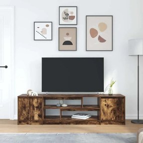 TV skříňka kouřový dub 188,5x41x50 cm kompozitní dřevo 3328421