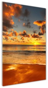 Wallmuralia Vertikální Fotoobraz na skle Australská pláž 50x100