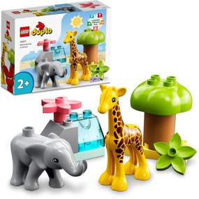 Lego stavebnice lego duplo 10971 divoká zvířata afriky