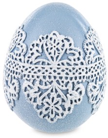 Velikonoční modré vejce s dekorem 162569