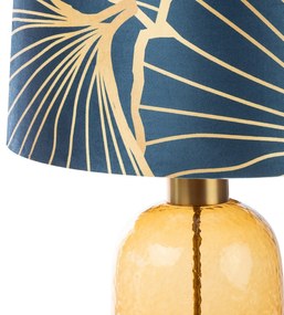 STOLNÍ LAMPA LIMITED COLLECTION MIA3 40X69 CM MODRÁ/ZLATÁ