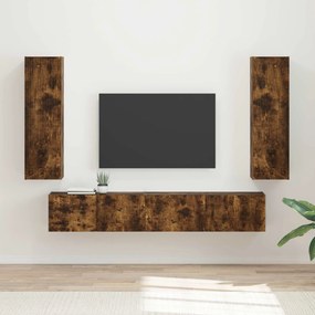 Sestava TV skříněk 3 ks Kouřový dub Kompozitní dřevo 3408984
