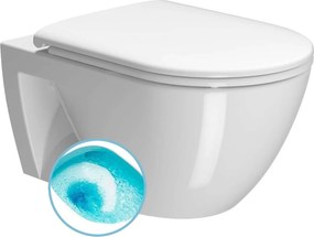 Sapho GSI Pura - Závěsné WC, Swirlflush, ExtraGlaze, bílá 880711
