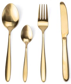 Sada nerezových příborů GOLD 24 ks