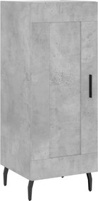 Skříň highboard betonově šedá 34,5x34x180 cm kompozitní dřevo 3199125