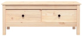 Konferenční stolek 100 x 50 x 40 cm masivní borové dřevo - Default Title