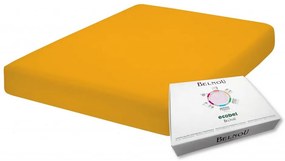 Nepropustné hyperprodyšné prostěradlo BelnoU ECOBEL 120x200 cm - oranžová