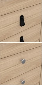 FALCO Noční stolek Real 685 jackson hickory