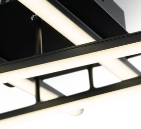 Brilagi - LED Stropní svítidlo STRIPES LED/37W/230V černá