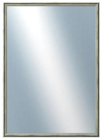DANTIK - Zarámované zrcadlo - rozměr s rámem cca 50x70 cm z lišty Y-ka černá linka (3125)
