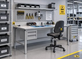 Enprag Antistatický výškově stavitelný stůl Enprag SPESD189_2