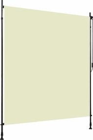 vidaXL Venkovní roleta 200 x 270 cm [368771] Barva: krémová