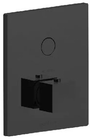 Paffoni Compact Box - Termostatická sprchová baterie pod omítku, matná černá CPT513NO