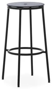 Circa Barstool 75 cm, kovová black oak Normann Copenhagen