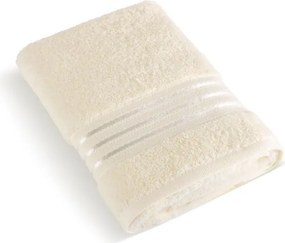 Bellatex Froté ručník a osuška kolekce Linie vanilková rozměr 50x100 cm