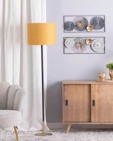 Stojací lampa Hailey Yellow 163cm