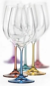 Crystalex Sklenice na víno Viola Spectrum 350 ml 6 ks