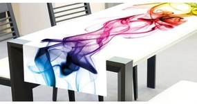 DIMEX | Běhoun na stůl Barevný kouř TS 017 | vícebarevná | 40 x 140 cm