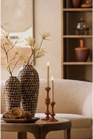 Hnědá bambusová váza (výška 40 cm) Tudela – Light &amp; Living