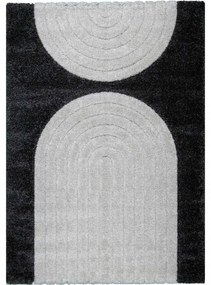 Kusový koberec Rangpur 65203 699 - krémový černý