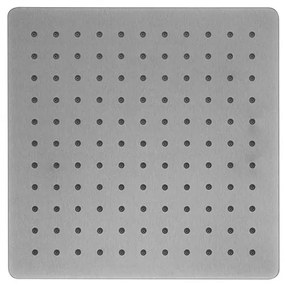 Besco Sprchová hlavice - čtverec Uni S GR Grafit (30x30 cm)