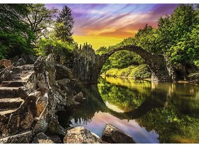 Trefl Puzzle Premium Plus - Photo Odyssey: Most v Kromlau,Německo 1000 dílků