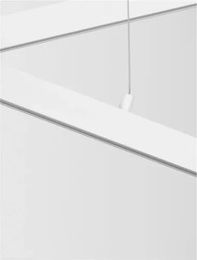 Závěsné LED svítidlo NOVA LUCE X-LINE 40W 3000K 9060910 stmívatelné Triac