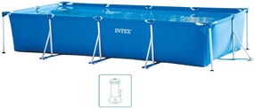 INTEX Small Frame Pools Bazén 450 x 220 x 84 cm s kartušovou filtrační pumpou 28274GN