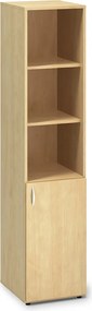 Vysoká úzká skříň ProOffice 40 x 47 x 178 cm, pravá, divoká hruška
