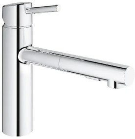 Grohe Concetto - Dřezová baterie s výsuvnou sprškou, chrom 30273001