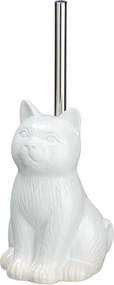 Toaletní kartáč CAT, barva bílá, Wenko