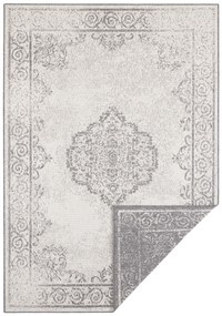 NORTHRUGS - Hanse Home koberce Kusový koberec Twin Supreme 103870 Cebu Grey/Cream – na ven i na doma - 120x170 cm