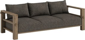 Tmavě šedá pohovka 225 cm Bare – Karup