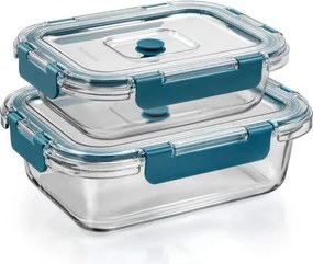 TESCOMA Vakuová dóza skleněná 4FOOD 1,0 l