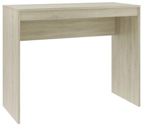 800381 vidaXL Psací stůl dub sonoma 90 x 40 x 72 cm dřevotříska