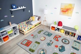 Koberec FD Funky Top Game světle šedý