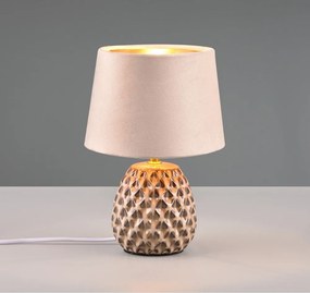 Béžová stolní lampa (výška 27 cm) Ariana – Reality