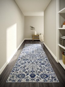 Villeroy & Boch, Běhoun Villeroy & Boch 106120 Cream, Blue, 80x240, modrá, ložnice