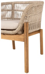 House Nordic Zahradní jídelní židle TERRACINA béžová