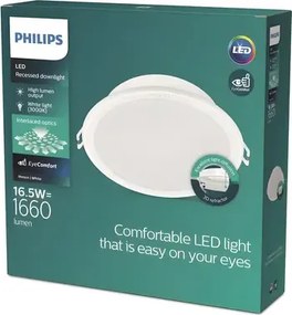 Philips Meson 16,5W 3000K bílá / LED podhledové svítidlo / 1660lm / 17