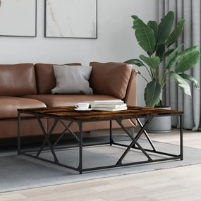 vidaXL Konferenční stolek 100 x 100 x 40 cm kompozitní dřevo [835364] Barva: kouřový dub